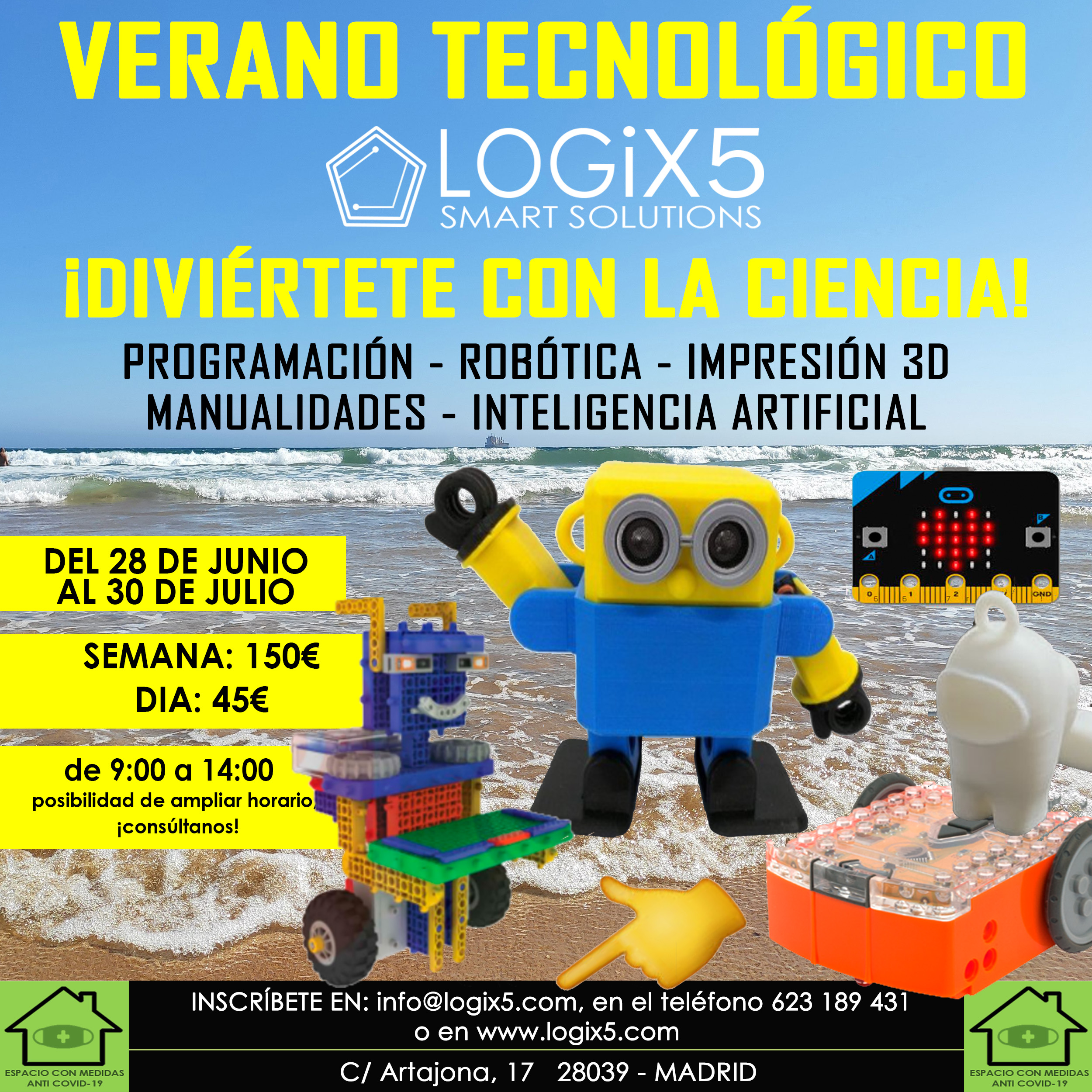 My Robot Time | Robótica Educativa Logix5